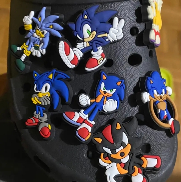 Accessories | New 2 Sonic The Hedgehog Croc Charms Jibbitz | Poshmark